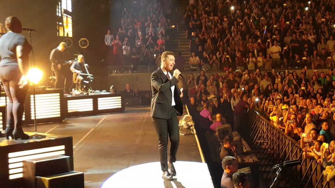 Sam Smith : In the Lonely Hour Tour in Manila - Stay With Me - YouTube