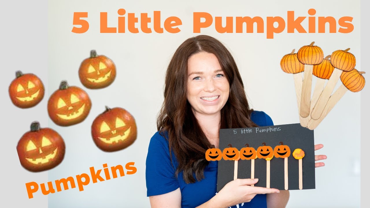5 little pumpkins | Pumpkin Song | Kids educational Videos | Five ...
