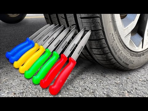Crushing Crunchy & Soft Things vs Car | Running Over Stuff With Car ...