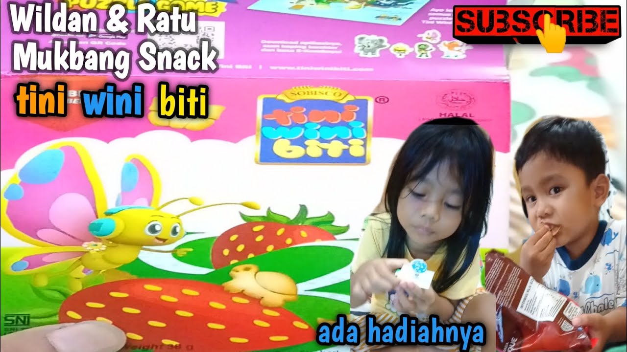 MUKBANG SNACK BISKUIT TINI WINI BITI - YouTube