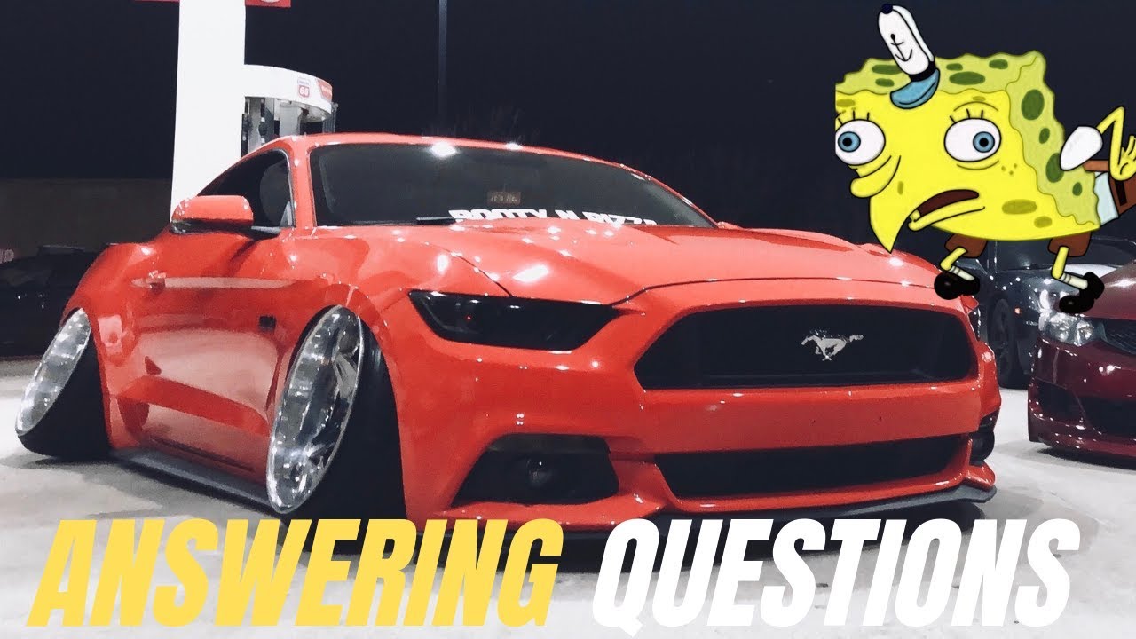 ANSWERING QUESTIONS ABOUT MY CAR (Cambered Mustang) - YouTube