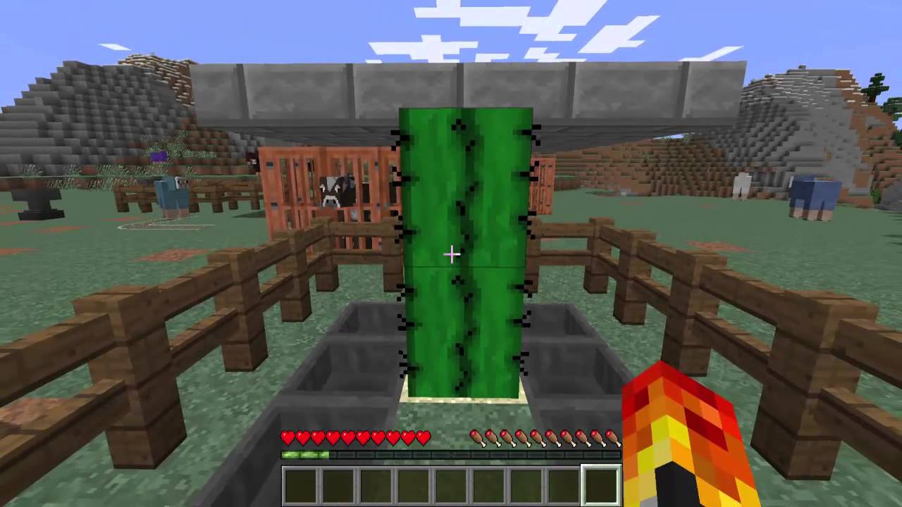 2 facon de monter deux block sur minecraft - YouTube