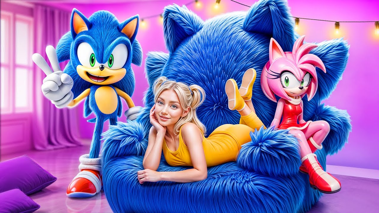 Am Construit O Cameră Secretă Pentru Shin Sonic! Am Fost Adoptat Dde ...