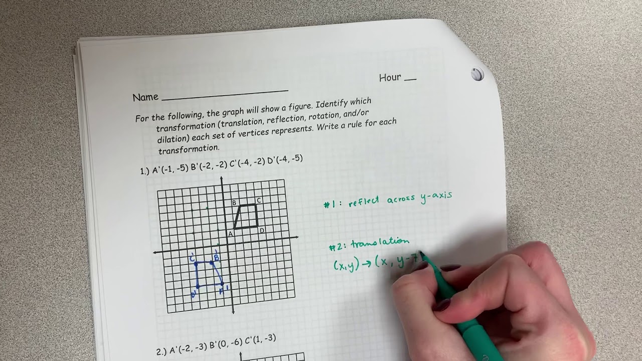 Geometry Writing Rules Notes - YouTube