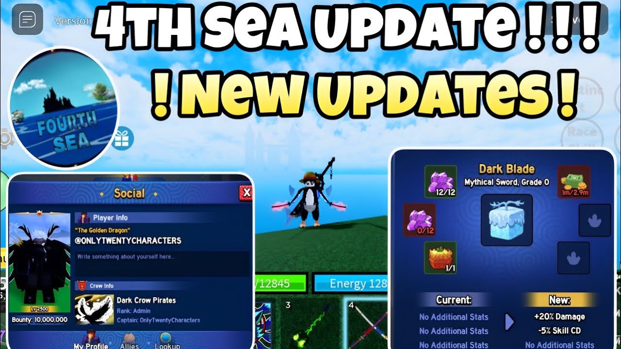 Fourth Sea Update is Finally Coming!! | Blox Fruit - YouTube