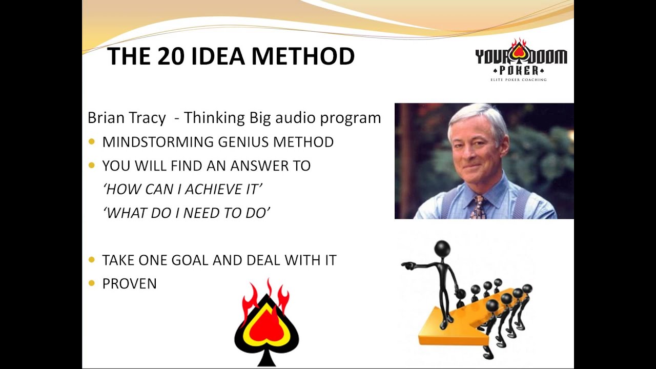 The 20 Idea Method from robmaf - YouTube