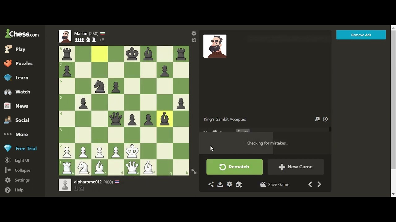 When you play against MARTIN || Chess - YouTube