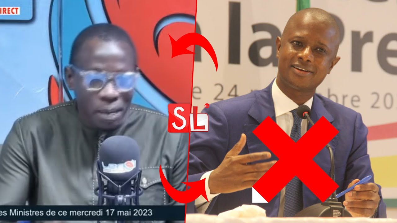 Mansour Diop t!re sur le Ministre Antoine Félix DIOME après sa sortie ...
