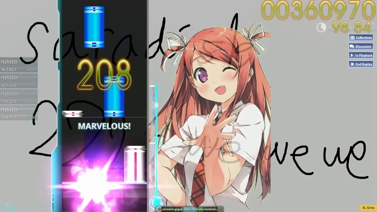 ★3.85 saradisk - 222 - wewewe [wewewe] 98.45% - OSU!MANIA - YouTube