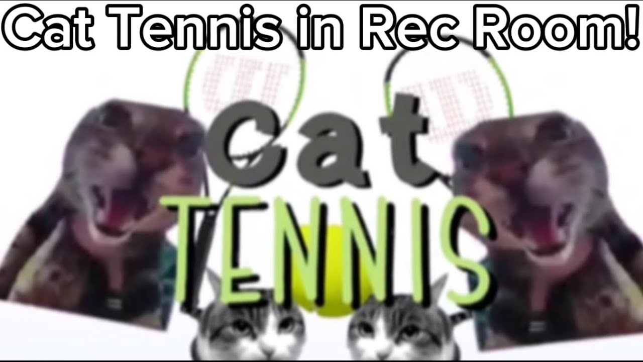 Cat Tennis... in Rec Room?! - Rec Room Gameplay - YouTube