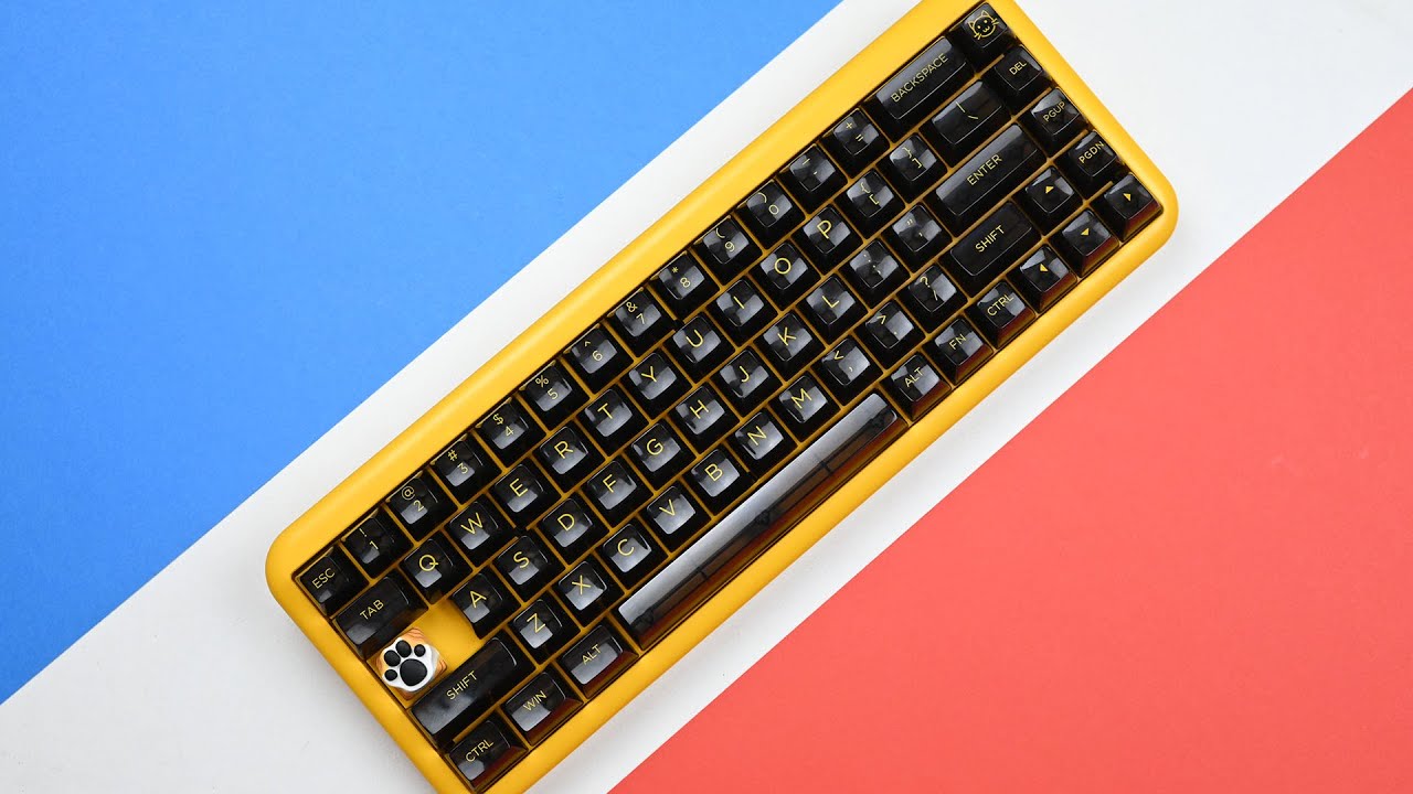 My Tiger Keyboard - Melgeek Mojo65 + Harimau Switch + Akko Clear ...