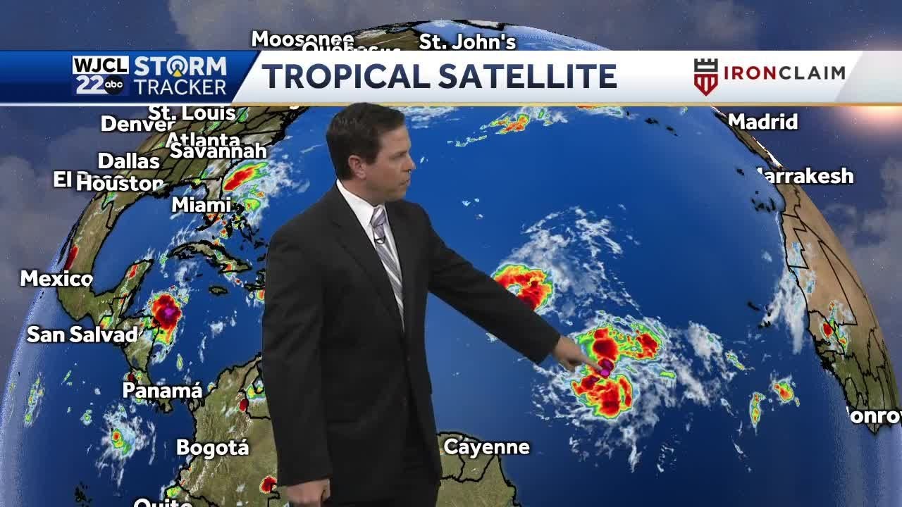 Tracking Philippe in the tropics and more development - YouTube