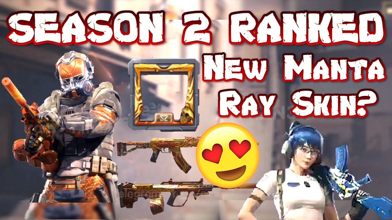 SEASON 2 RANKED REWARDS | NEW MANTA RAY | SEASON 3 LEAKS | COD MOBILE ...
