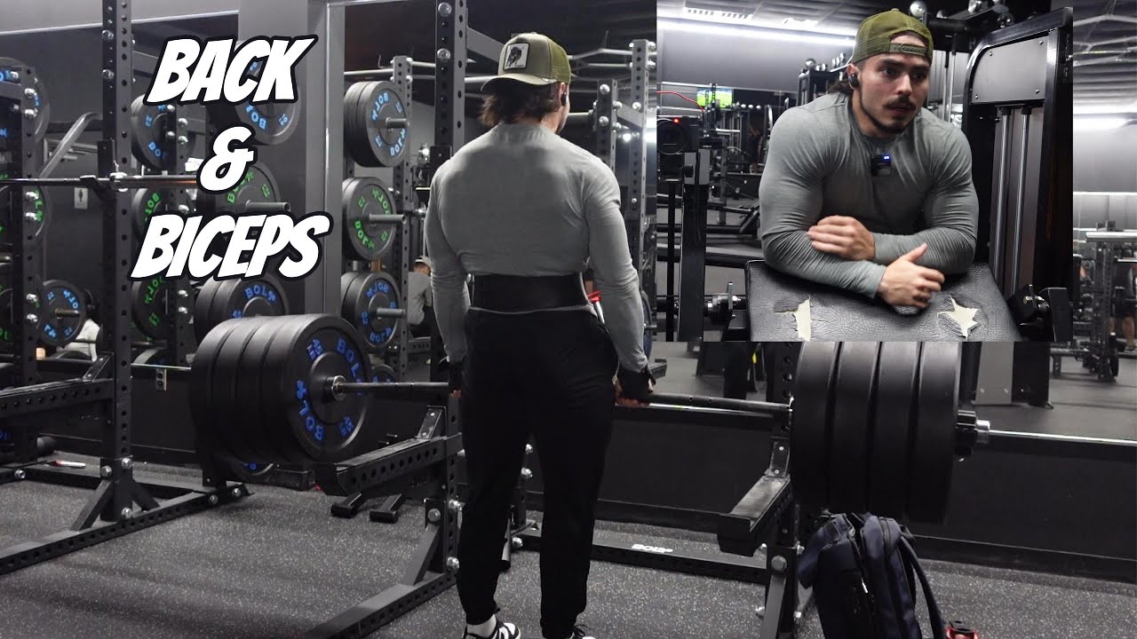 BACK & BICEPS - ROW TO GROW - YouTube