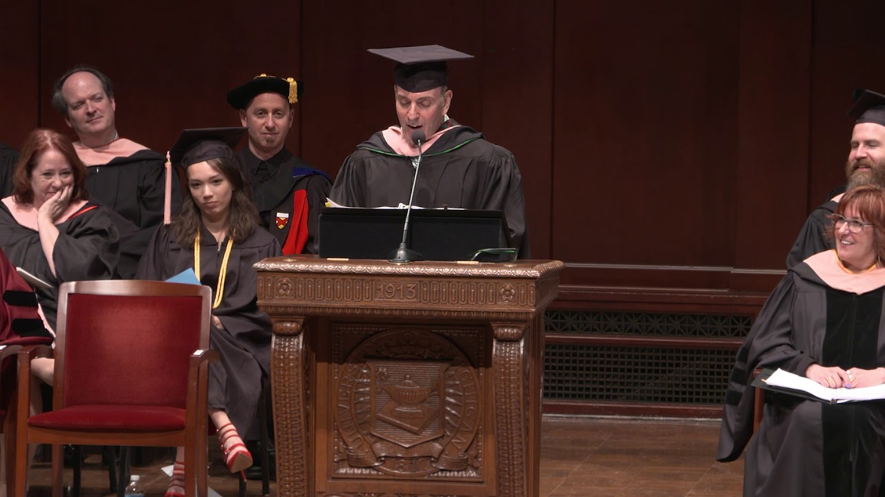 Ricky Ian Gordon, composer: SMTD Commencement Speaker - YouTube