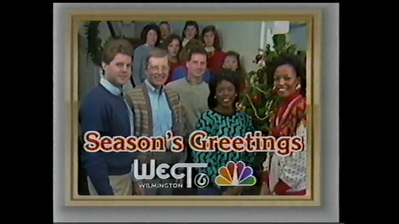 WECT Holiday Promo from 1987: "Season's Greetings" - YouTube
