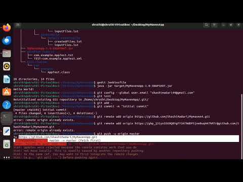 DEVOPS: Maven Project with jenkinsfile pipeline - YouTube