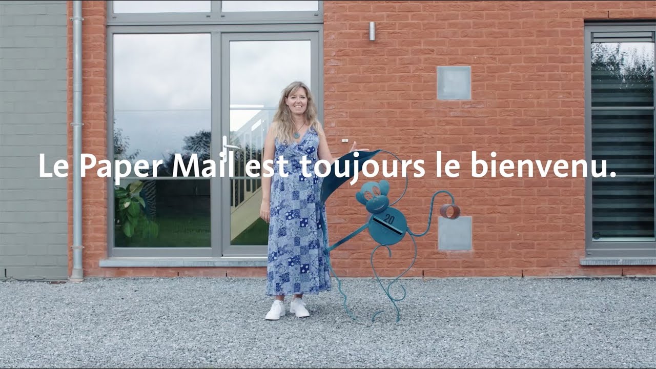Les Belges et leur boîte aux lettres - Audrey - YouTube