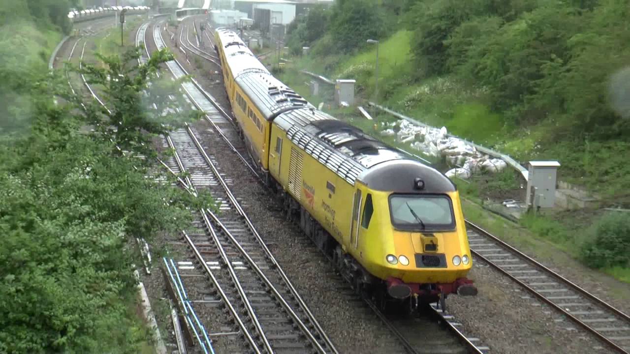 HST Test Train 43013/43014 , Bristol 24-06-16 - YouTube