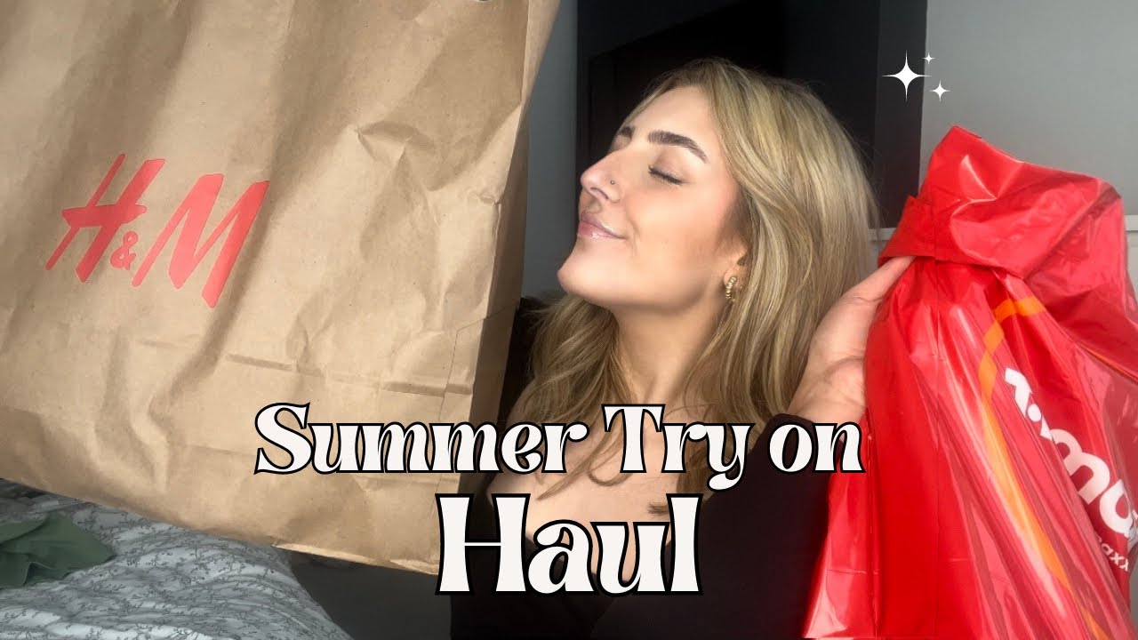 Summer Try On Haul☀️💐 Holiday Essentials!! - YouTube