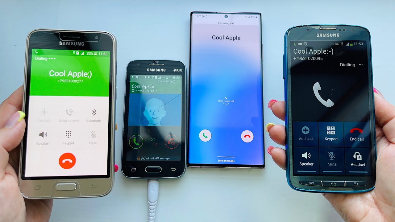 Only Samsung Galaxy phones / Various ringtones/ Conference & incoming ...