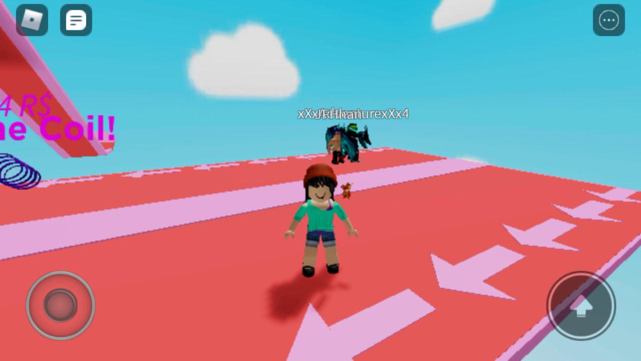 Dancing Roblox girl - YouTube