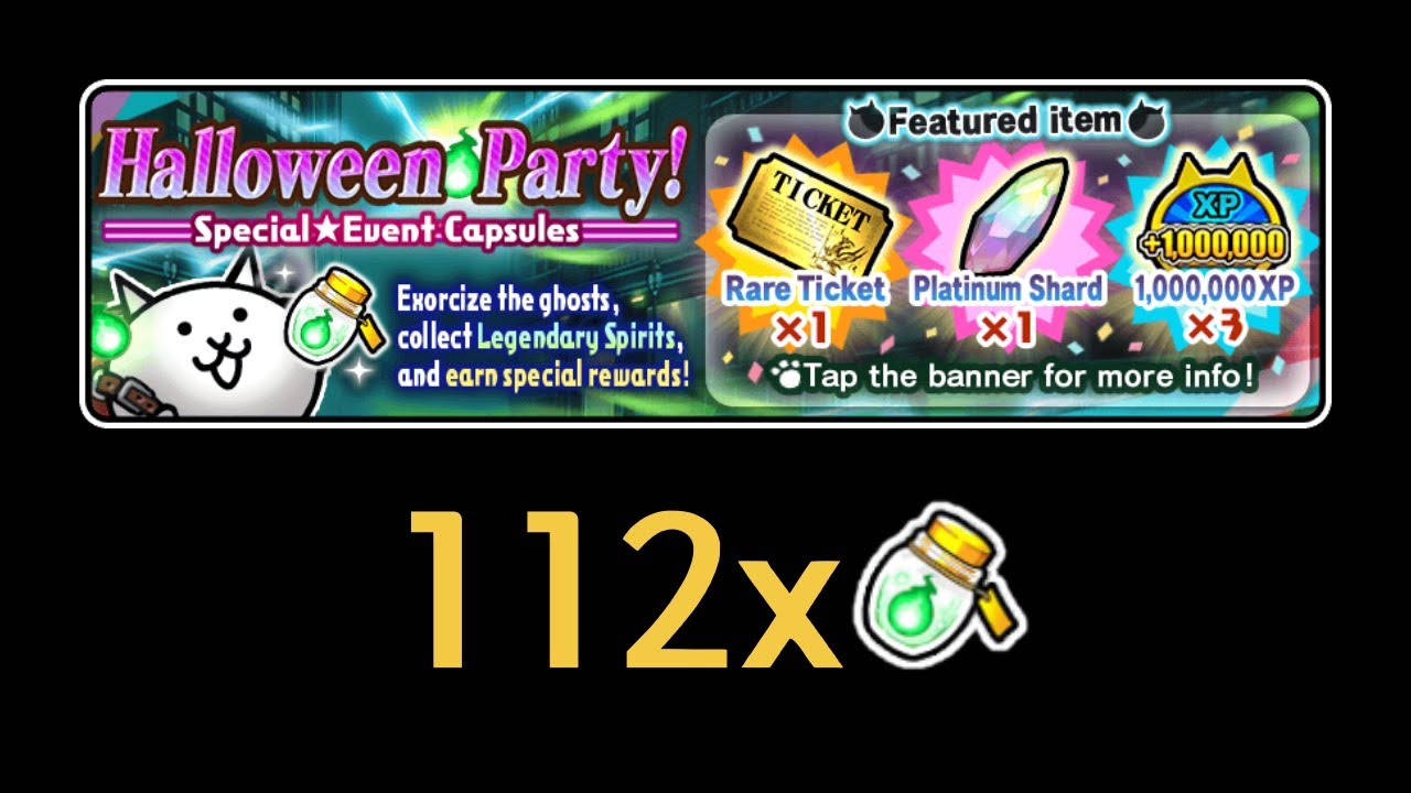 [The Battle Cats] What can 112 Legendary Spirits get you? - YouTube