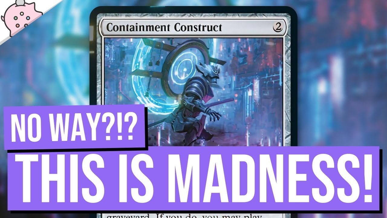 No Way?!? This is Madness! | Containment Construct | Kamigawa Neon Dynasty Spoiler | MTG - YouTube