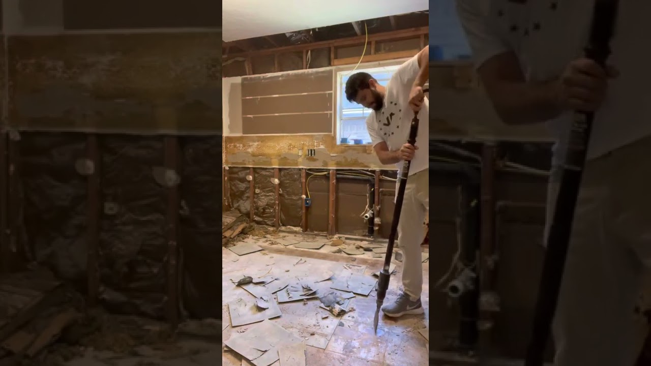 Harbor freight pneumatic scraper - YouTube