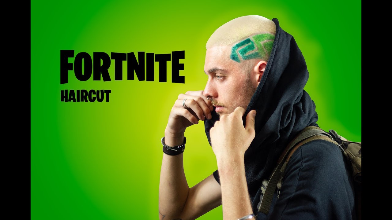 FORTNITE Hair Style by Klem Barber - YouTube