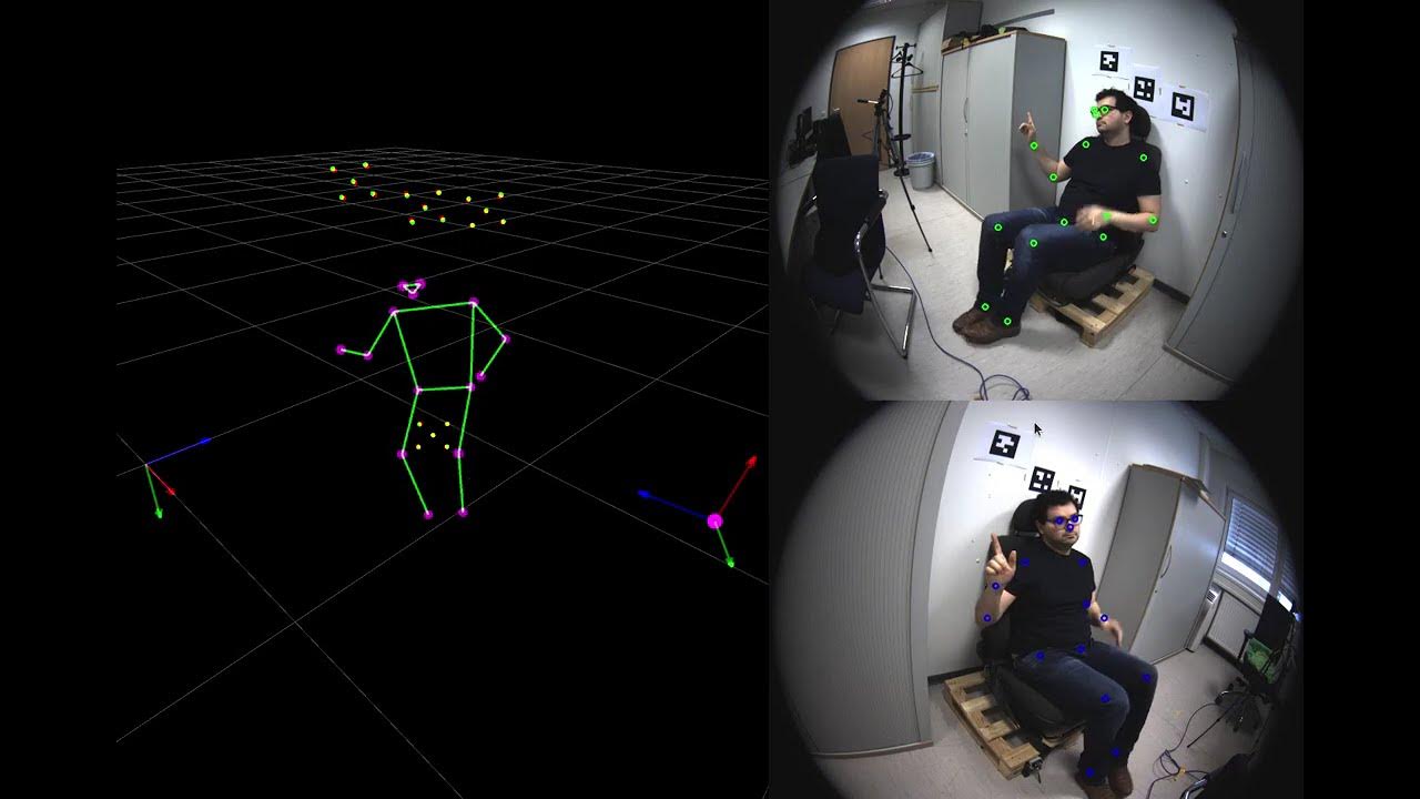 Real-Time Multi-View 3D Human Pose Estimation from Fisheye Images - YouTube