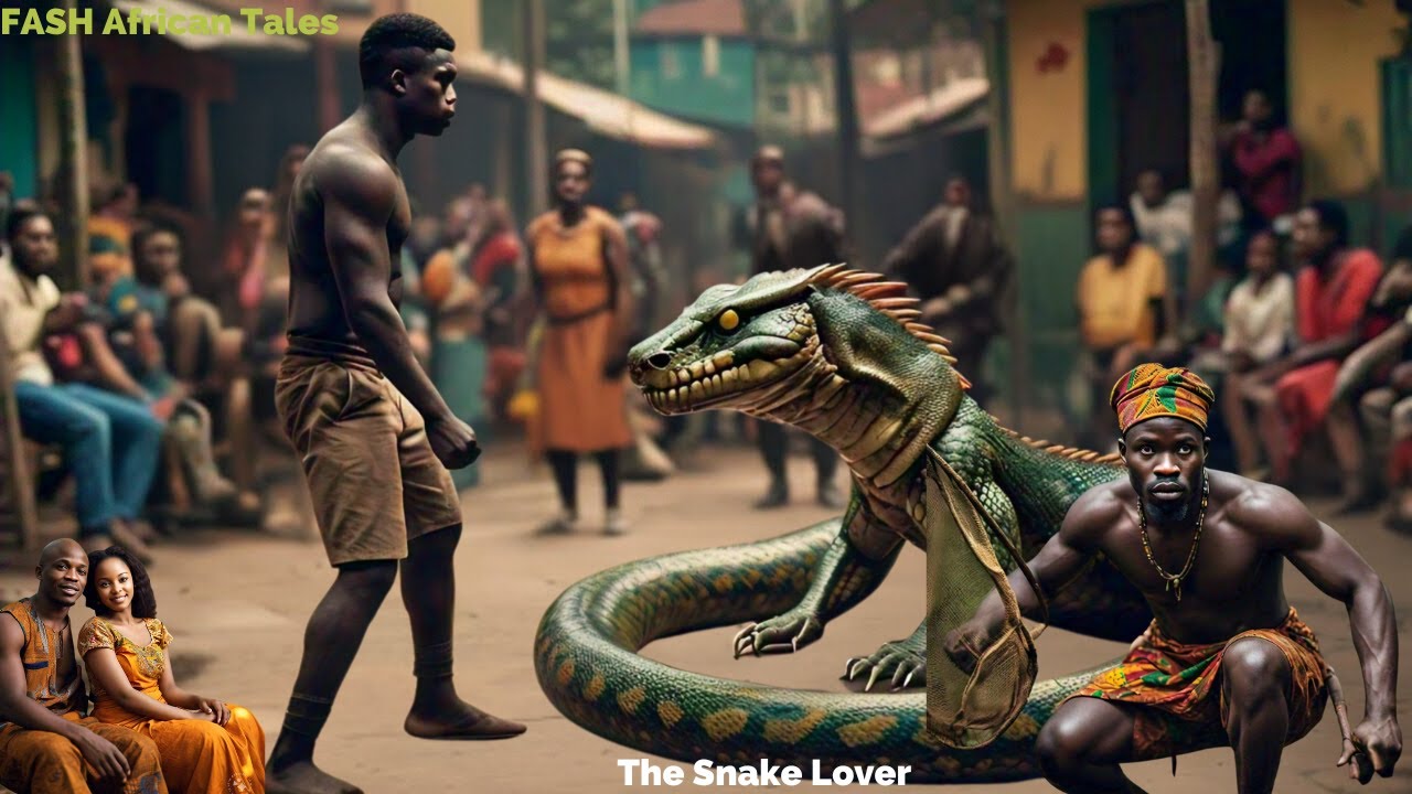 The snake turn into Human to find Love. #africa #africabedtimestories# ...