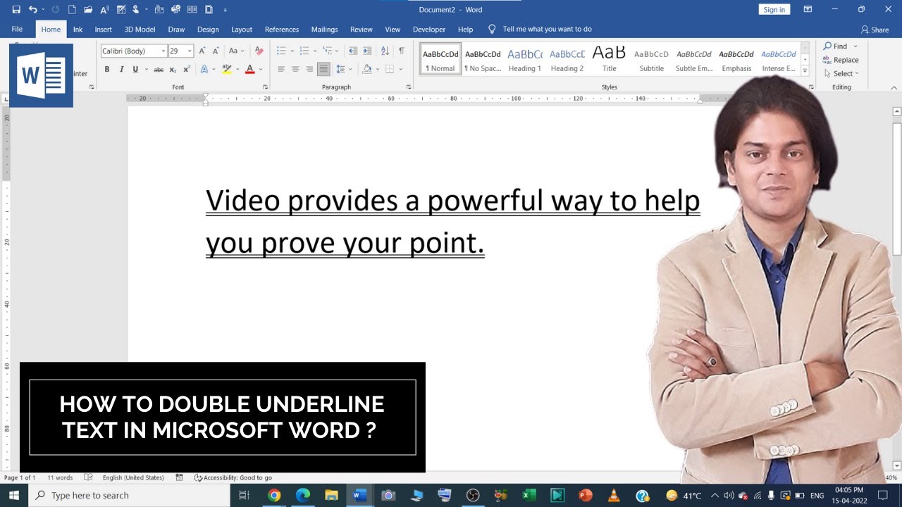 How To Double Underline Text In Microsoft Word YouTube how-to-double-underline-text-in-microsoft-word-youtube