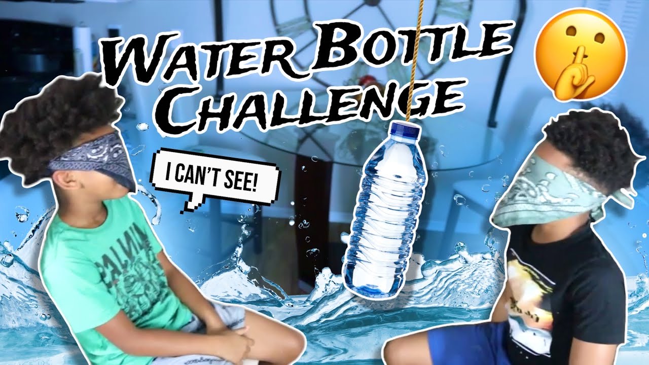 Dodging the water bottle (Funny) - YouTube