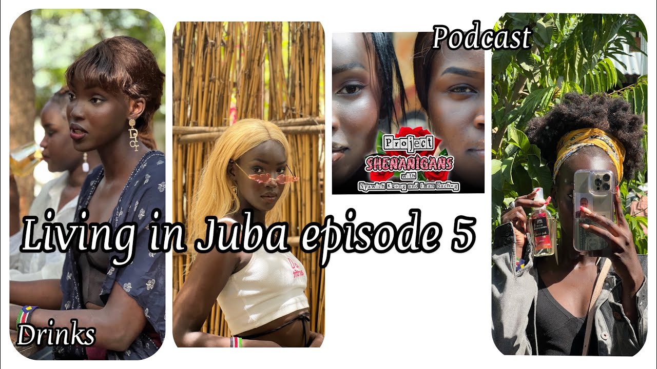 Life in Juba, South Sudan( episode 5). Recording podcast, drinks with ...
