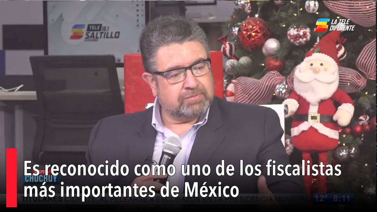 Es reconocido como uno de los fiscalistas más importantes de México ...