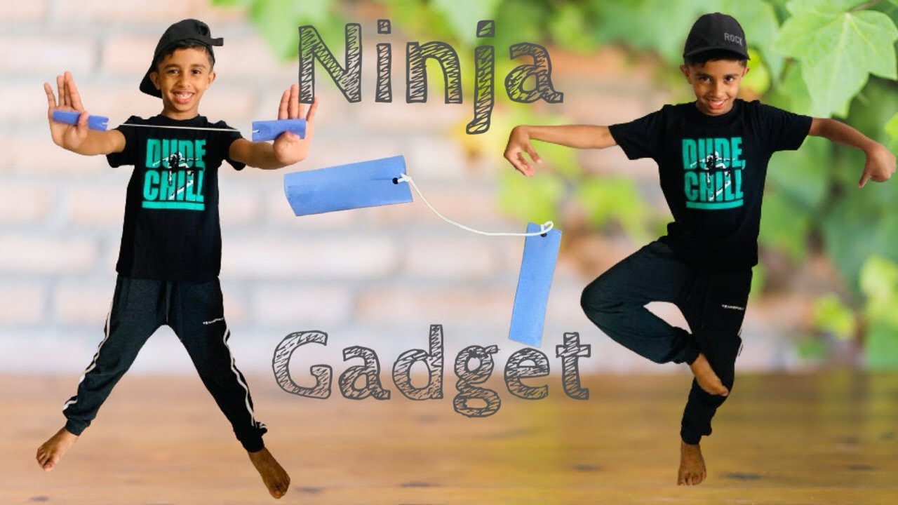 DIY Ninja Gadgets part 1 - YouTube
