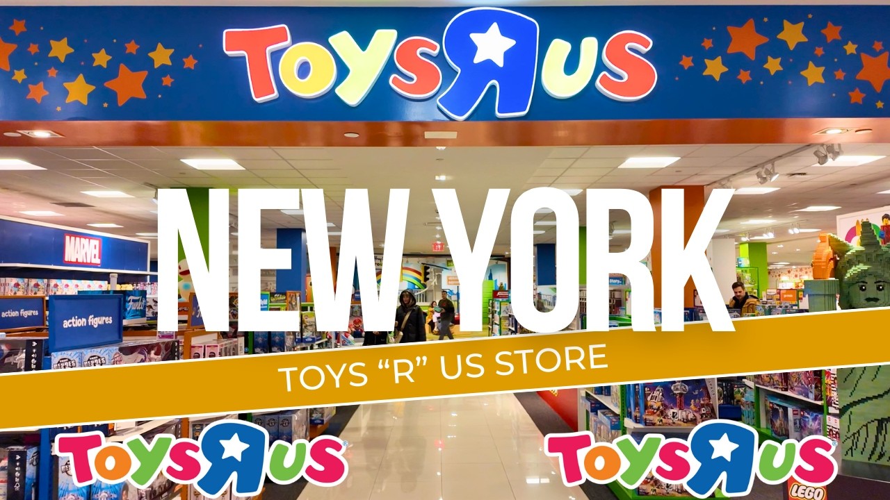Inside the LAST TOYS 'R' US STORE in New York City - YouTube