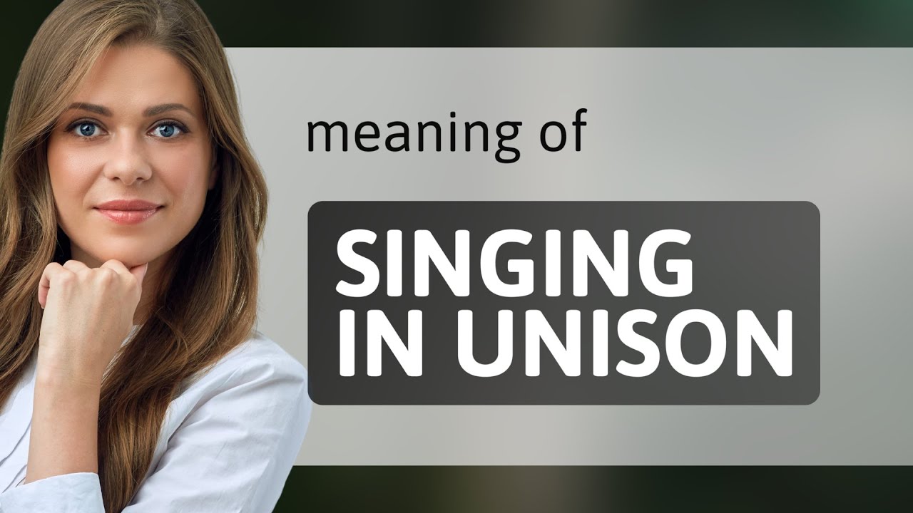 Unraveling Harmony: The Magic of Singing in Unison - YouTube