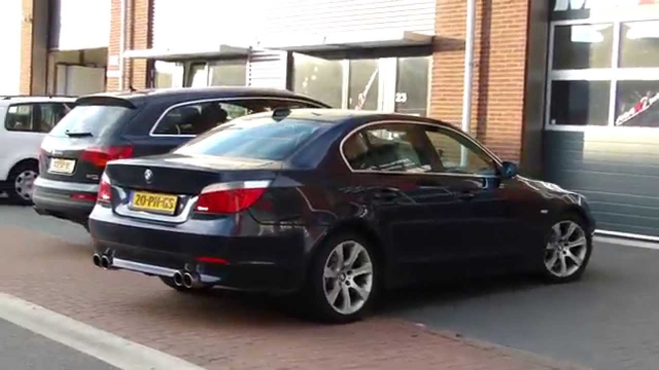 BMW E60 525D Diesel V8 EXHAUST SOUND SPORTAUSPUFF WWW.AUSPUFFPUNKT.DE ...