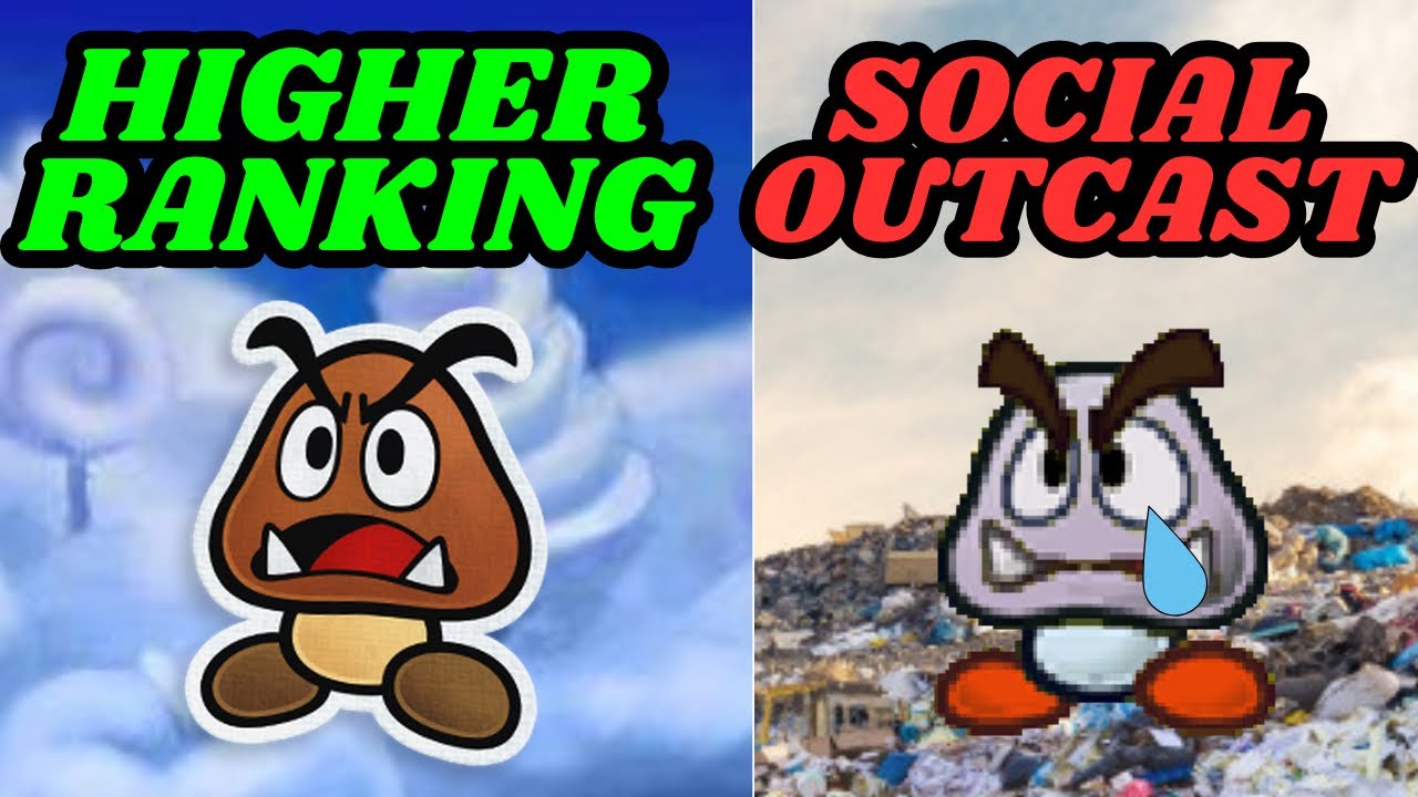 The Goomba Hierarchy of Paper Mario - YouTube