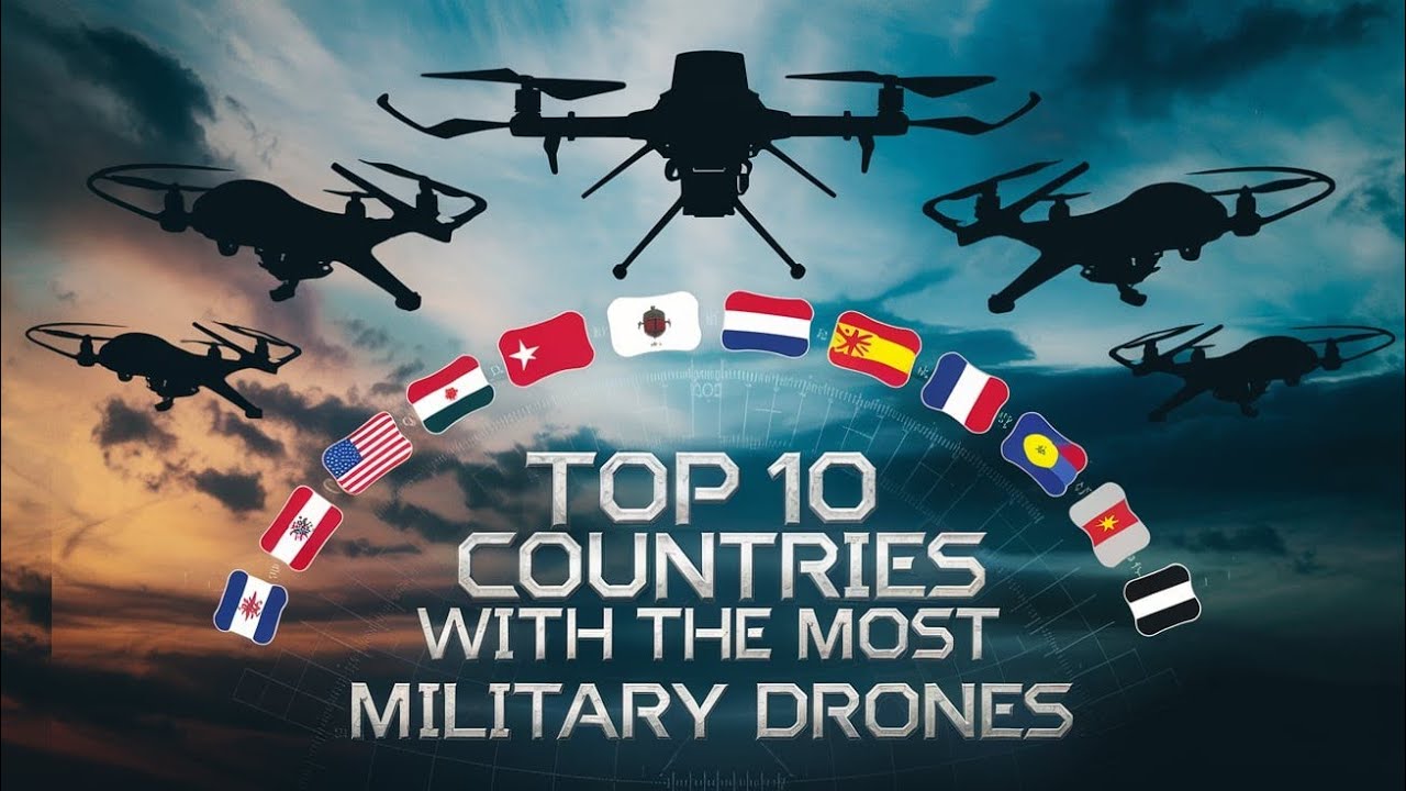 Top 10 Countries with the Most Military Drones #top10 #MilitaryDrones# ...