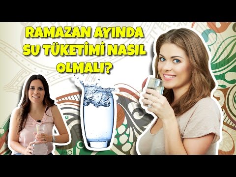 Ramazan Ayında Su Tüketimi Nasıl Olmalı?