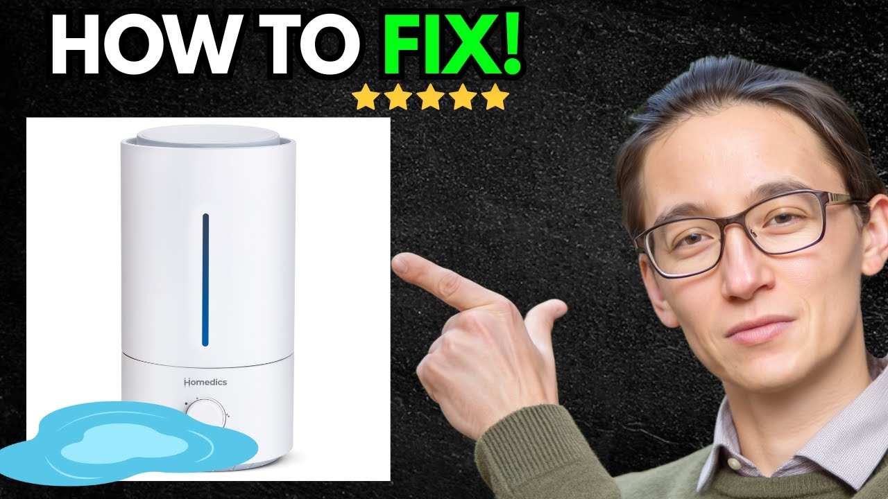 Homedics Humidifier Leaking From Bottom (Easy Fix 2026) - YouTube