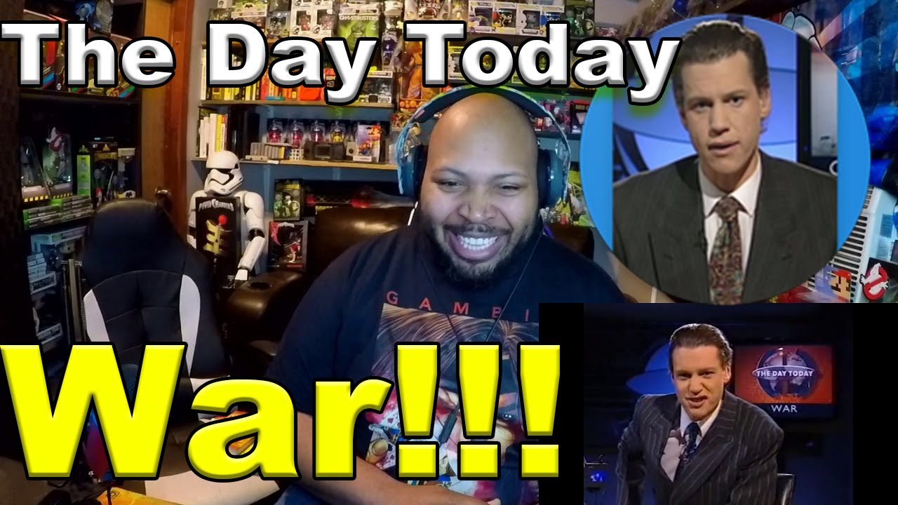 The Day Today - WAR! Reaction - YouTube