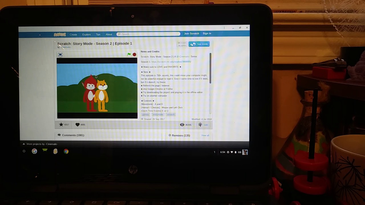 It's happening again ( let's play scratch story mode season 2 episode 1 ...