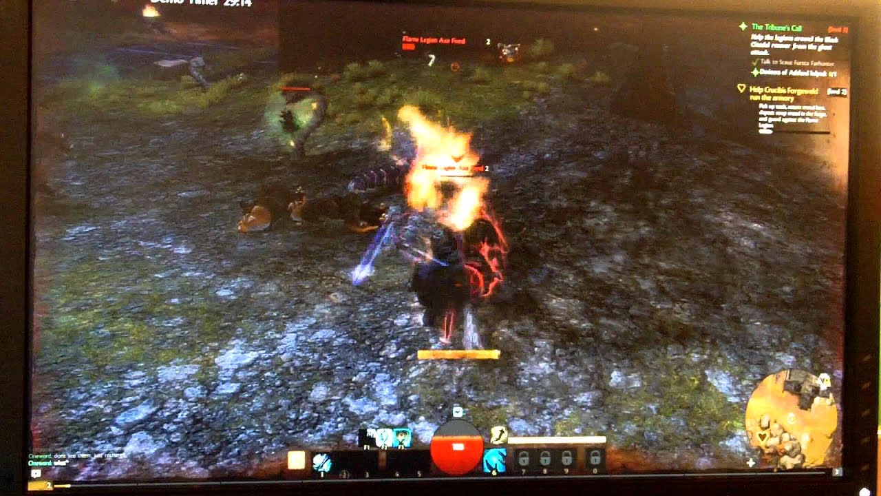Guild Wars 2 charr guardian, Part 1 - YouTube