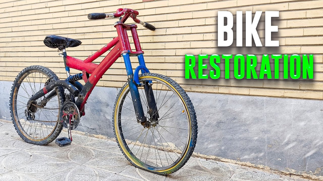 Budget Bike Overhaul: Unbelievable Transformation of a $10 Junk Bicycle ...