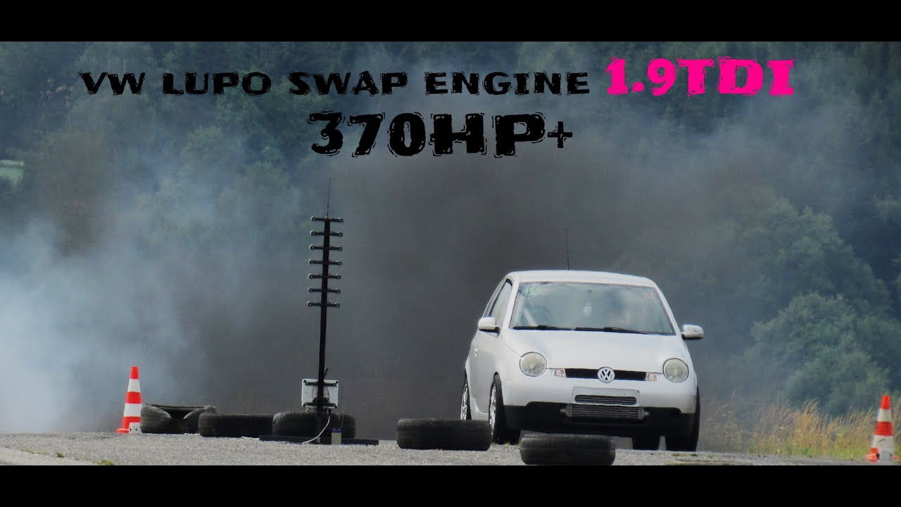 RACE VW LUPO 1.9TDI PD 370HP+ 820KG - SWAP ENGINE 96KW @ DIESELPOWER ...