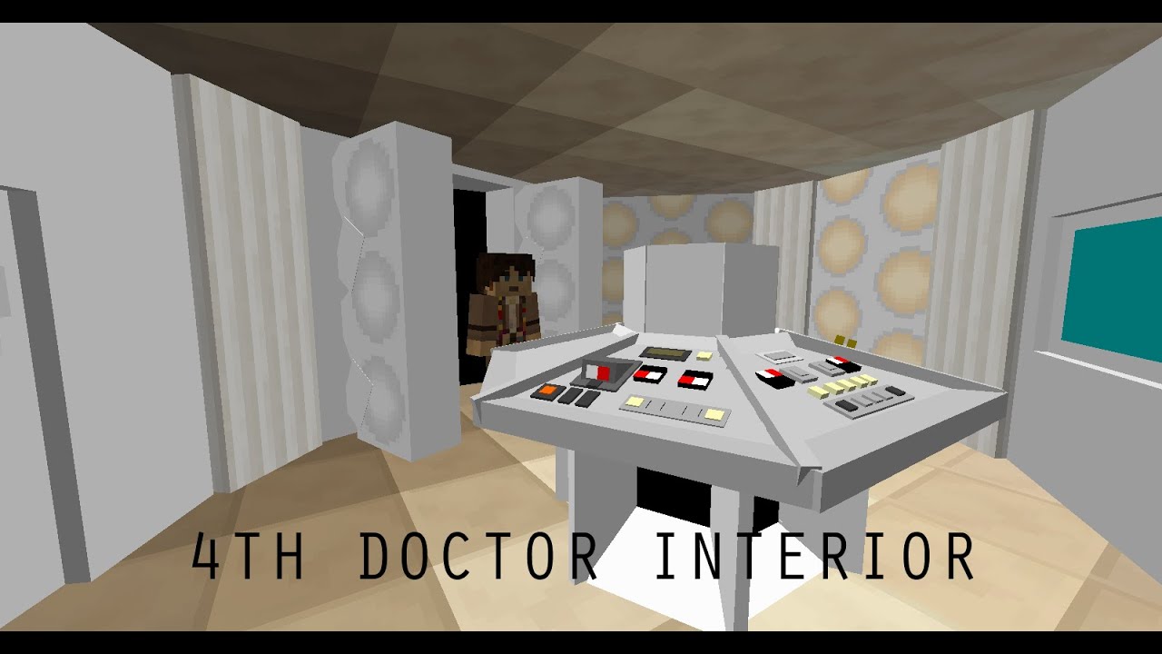 [WIP] Fully modelled 4th doctors control room - YouTube